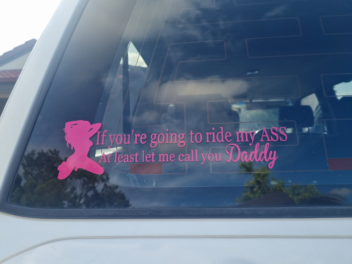 Car decal - daddy – TLC Scents & Design